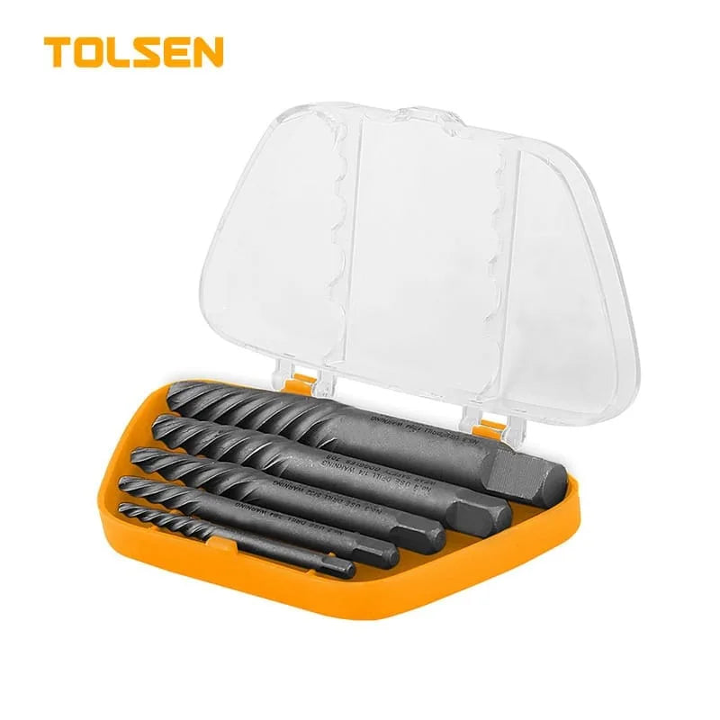 TOLSEN 5PCS SCREW EXTRACTOR SET – Tradies Place Hardware